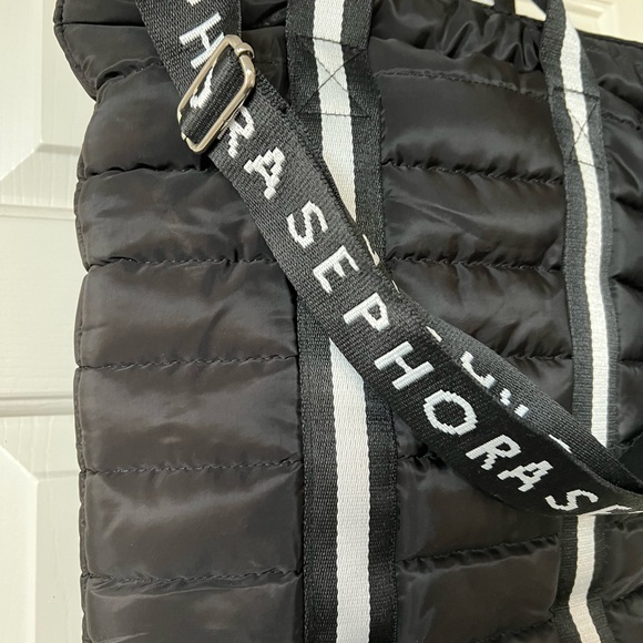 Sephora | Bags | Sephora Quilted Puffer Tote Travel Bag | Poshmark